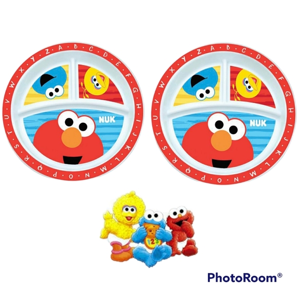 Sesame Street | Dining | Sesame Street Set Of 2 Plates | Poshmark